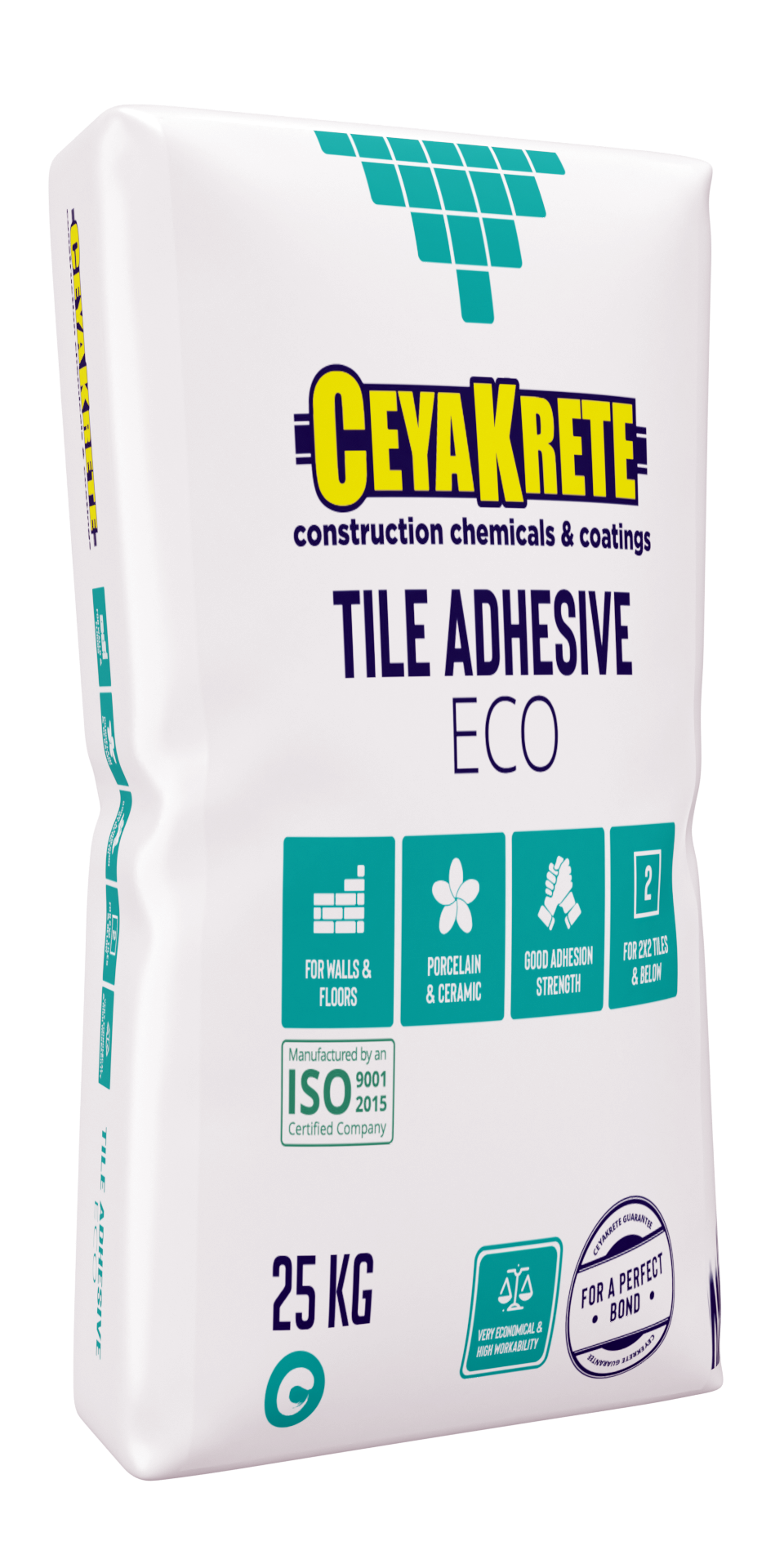 TILE ADHESIVE - 25KG - CeyaKrete - Construction Chemicals & Coatings